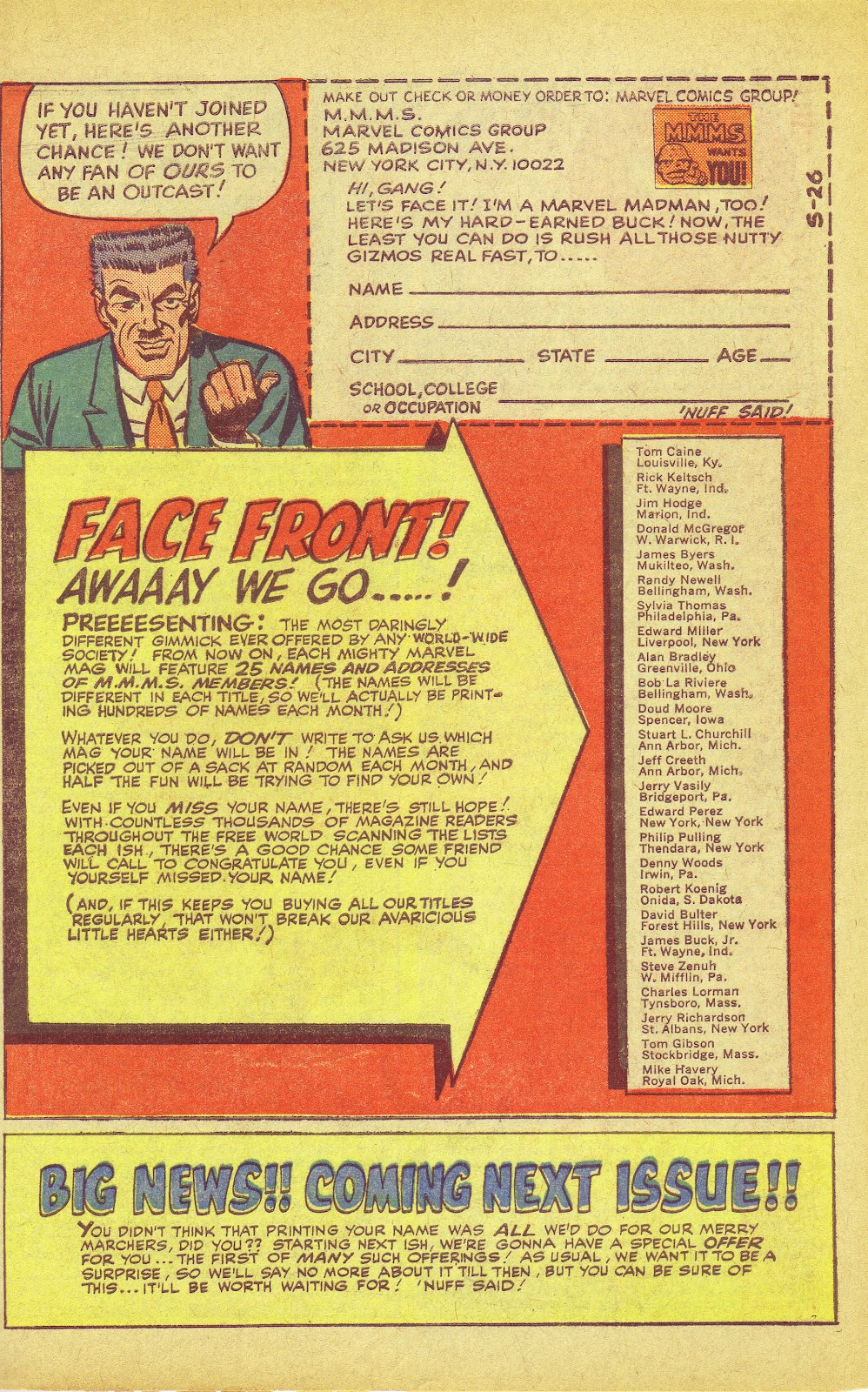 Marvel Mysteries and Comics Minutiae: More Early Marvel House Ads
