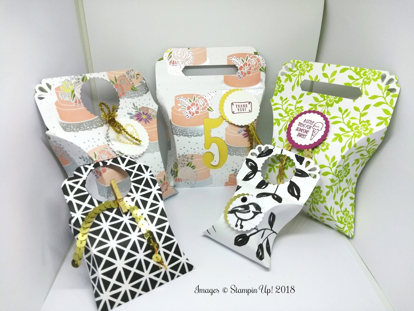 Positively papercraft: No Die Handbag Style Pillow Box!