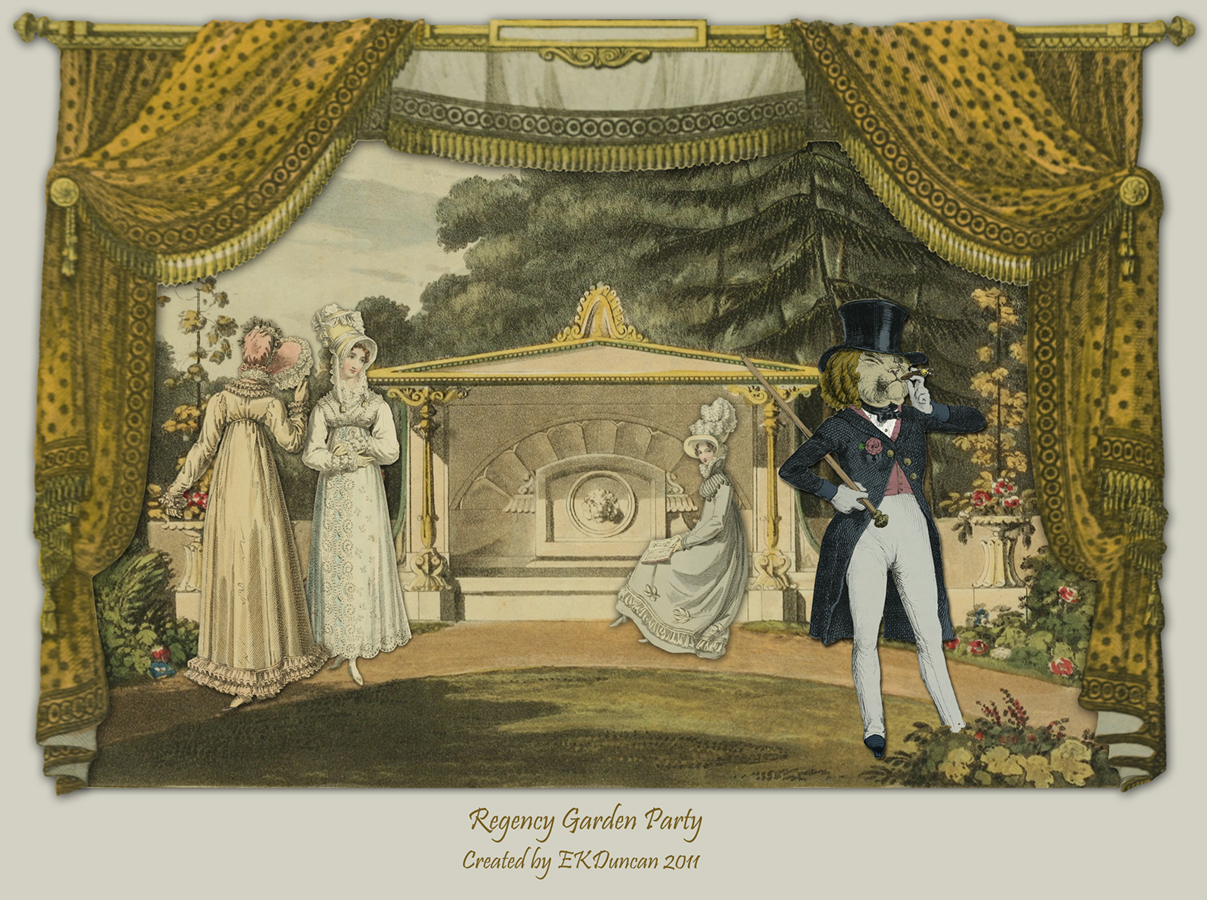 EKDuncan - My Fanciful Muse: Regency Garden Party with a Roaring Rogue