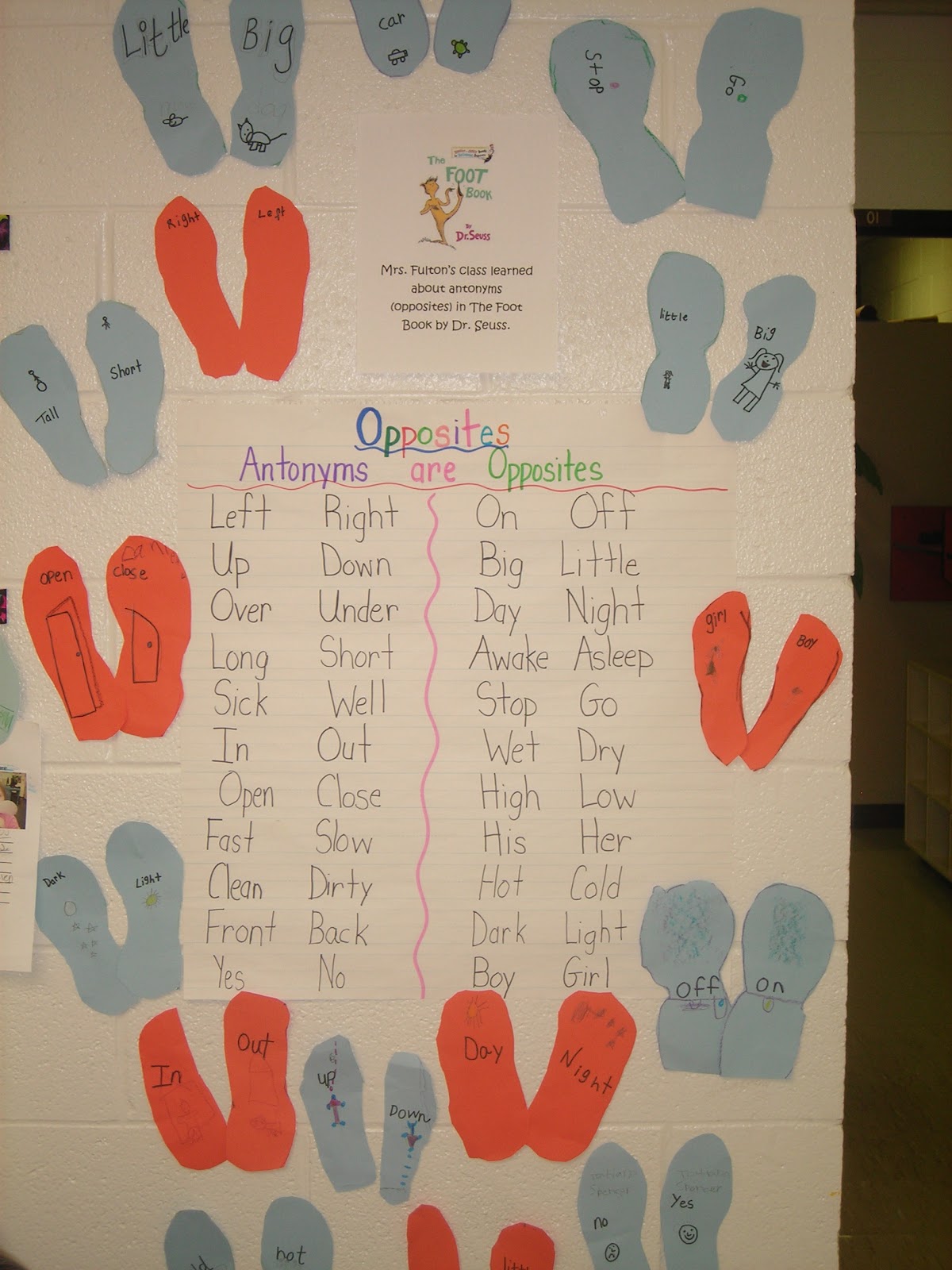 Creating Lifelong Learners: Dr. Seuss Week-- The Foot Book Creating Lifelong Learners: Dr. Seuss Week-- The Foot Book