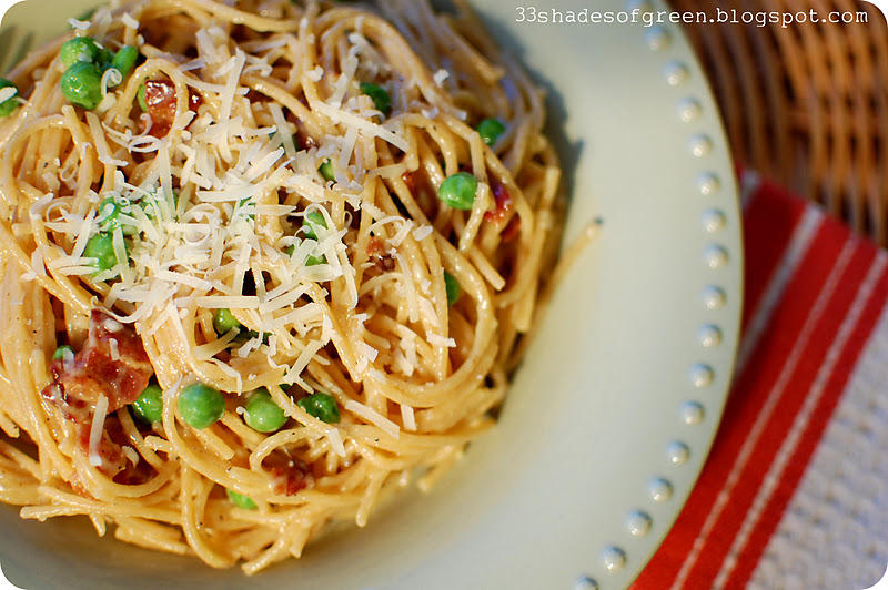 33 Shades of Green: Tasty Tuesdays: Spaghetti Carbonara
