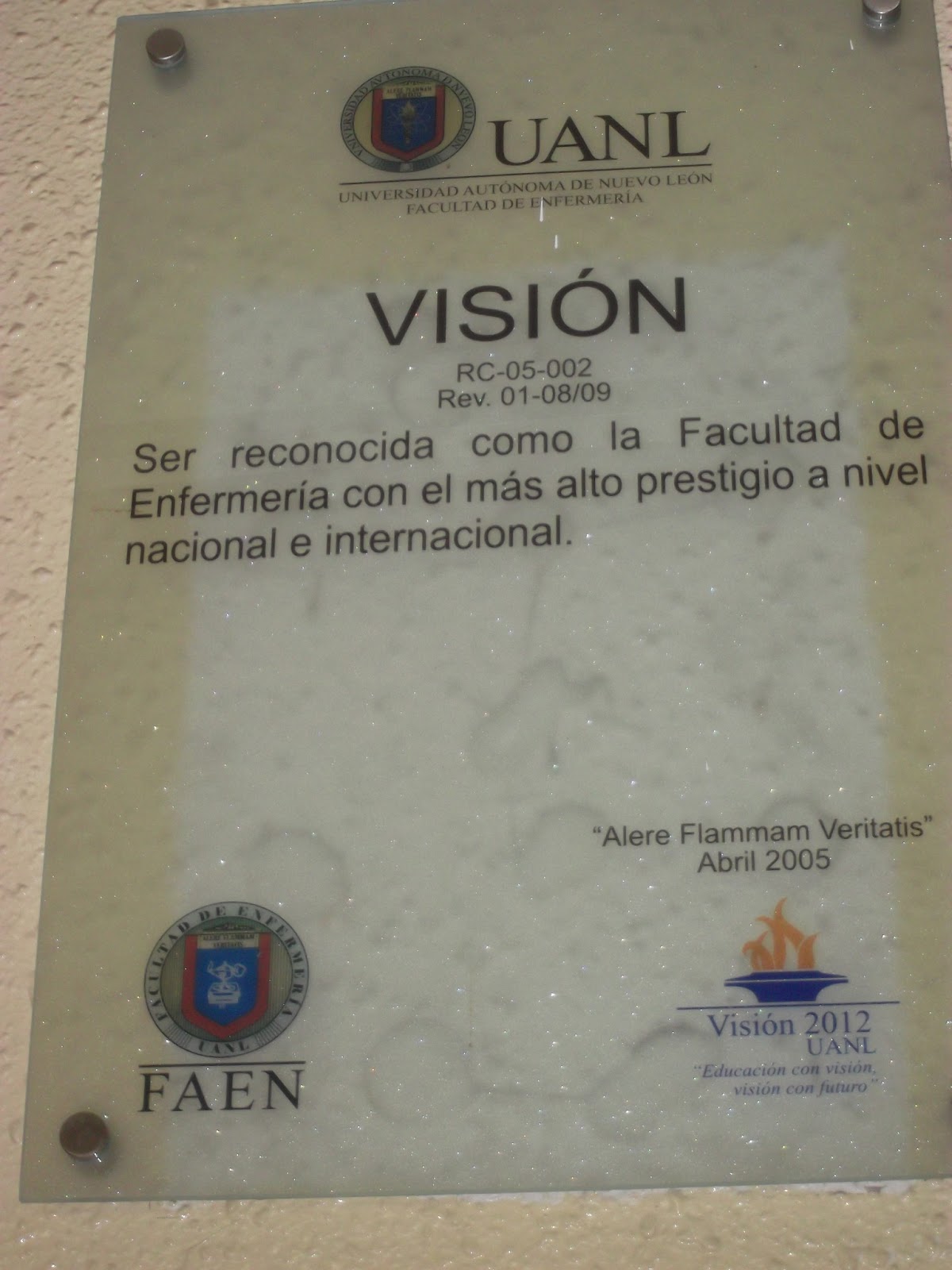 Fundamentos de Teoria Curricular: Visión FAEN