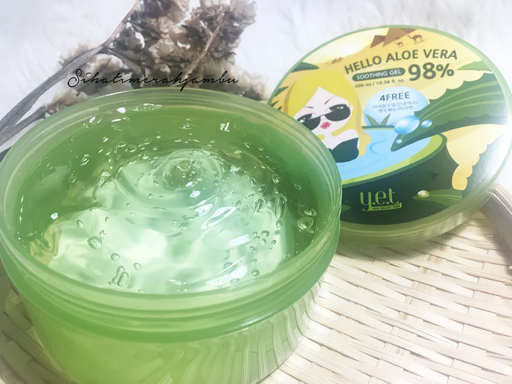 Y.E.T's Hello Aloe Vera Soothing Gel Murah je! | Blog Sihatimerahjambu