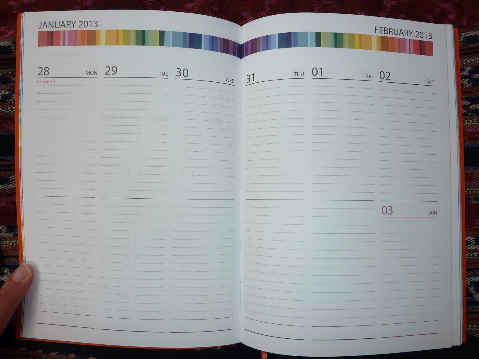 Plannerisms: Daycraft Signature Chromatic weekly diary