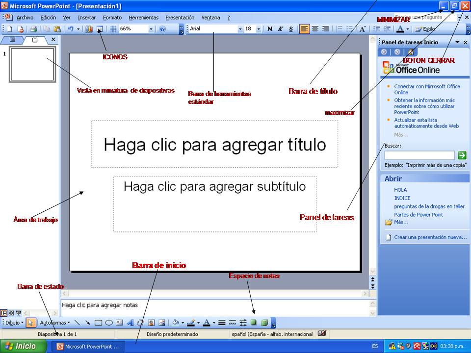 ¿Cómo hacer presentaciones?: esquema de power point