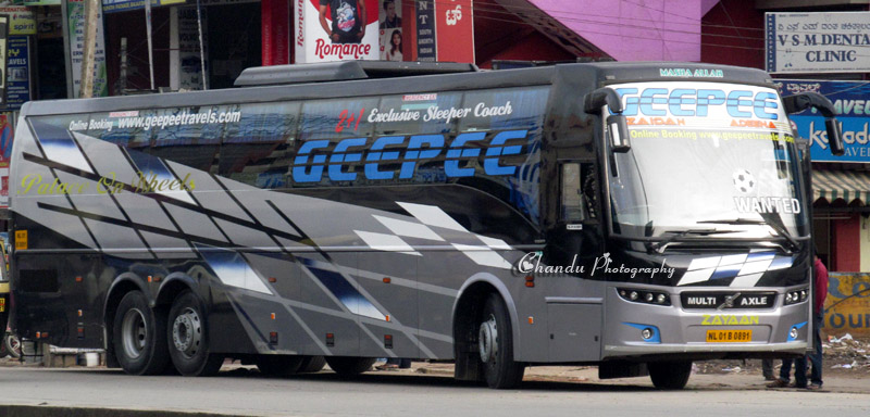chanduphotography: GEEPEE TRAVELS Sleeper buses