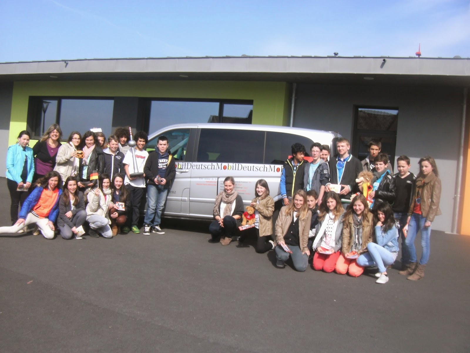 Allemand: VISITE du DEUTSCHMOBIL avec Luise Klimera