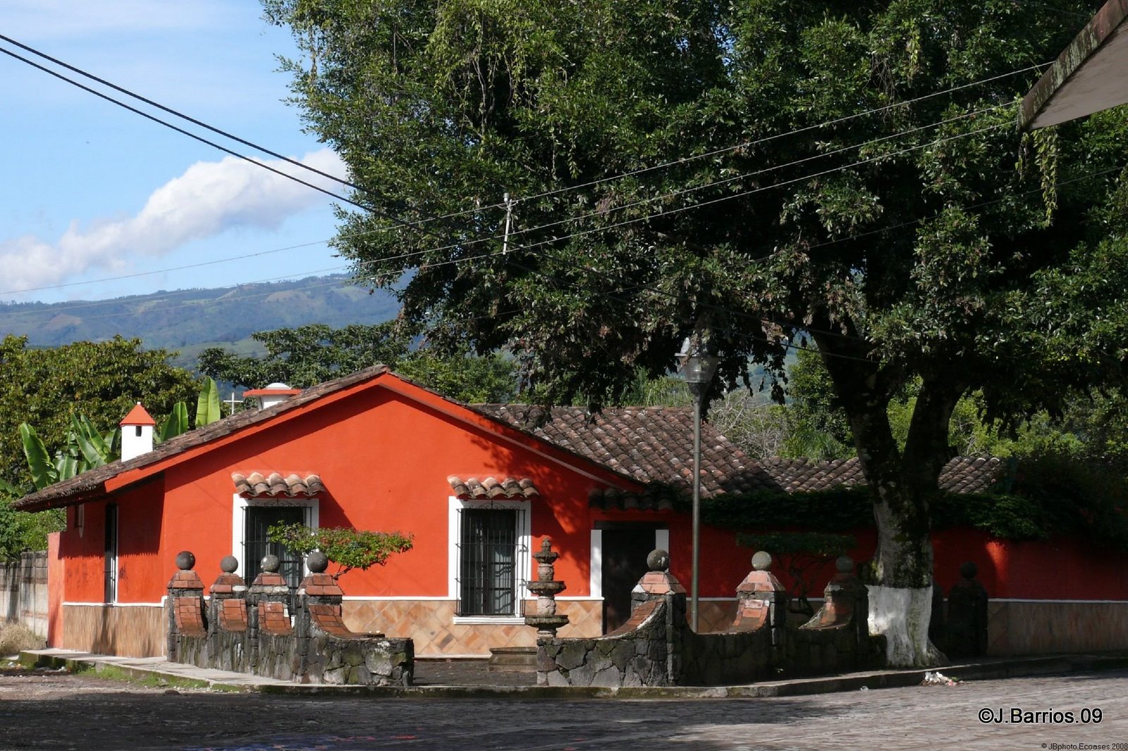 Brasero Estación Santa Cruz. Pueblo Mágico, Xico. Veracruz