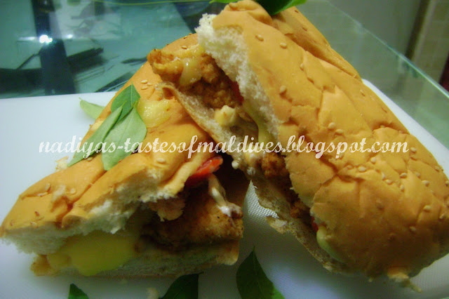 Nadiya's Tastes Of Maldives: Crunchy Chicken Submarine with Italian ...