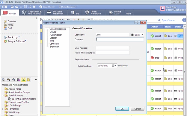 My Check Point CCSA Journal: Check Point Identity Awareness
