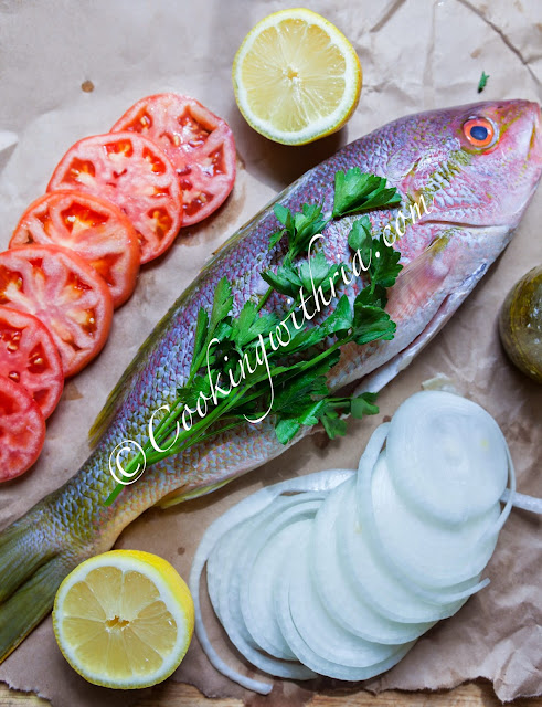 Caribbean-Style Baked Fish in Parchment Paper