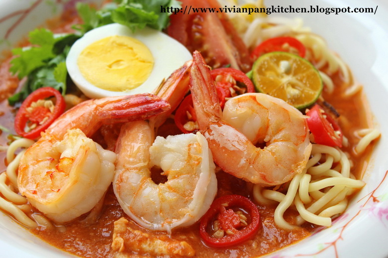 Vivian Pang Kitchen: Mee Bandung (Bandung Noodles)-MFF Johor