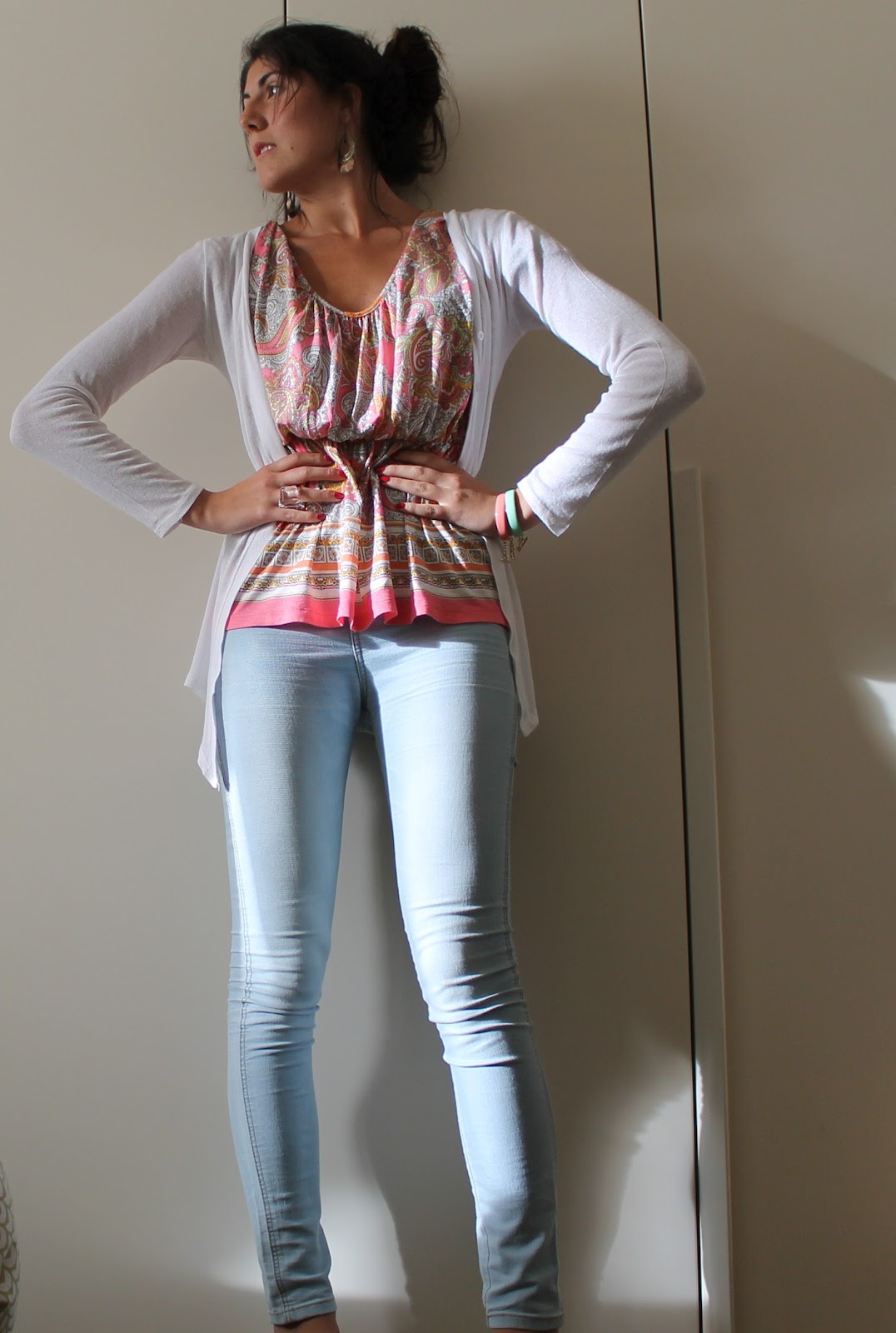 Voulez vous: PINK PATTERNED TOP