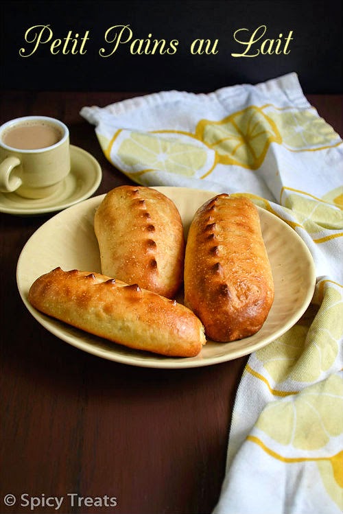 Spicy Treats: Petit Pains au Lait / French Milk Bread