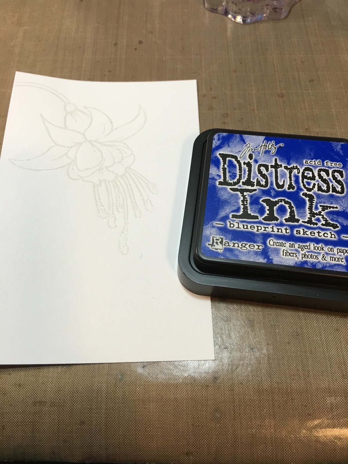 Backporch: Technique of the Week: Distress Ink Lifting