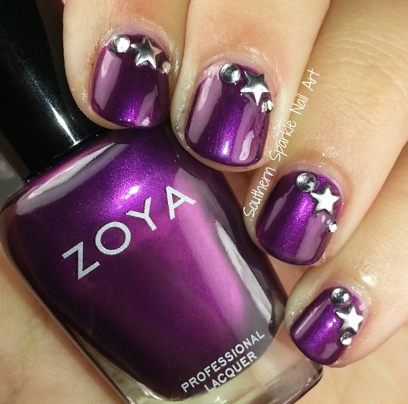 Southern Sparkle Nail Art: #notd {Zoya, KKCenterHK & Born Pretty Store}