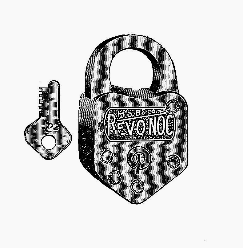 Digital Stamp Design: Free Key and Lock Digital Stamps: 2 Lock and Key ...