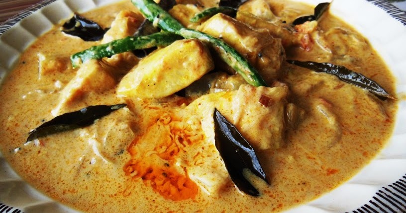 Chumkie's Kitchen : Maach er Malai Curry - Fish Cooked in Coconut Milk