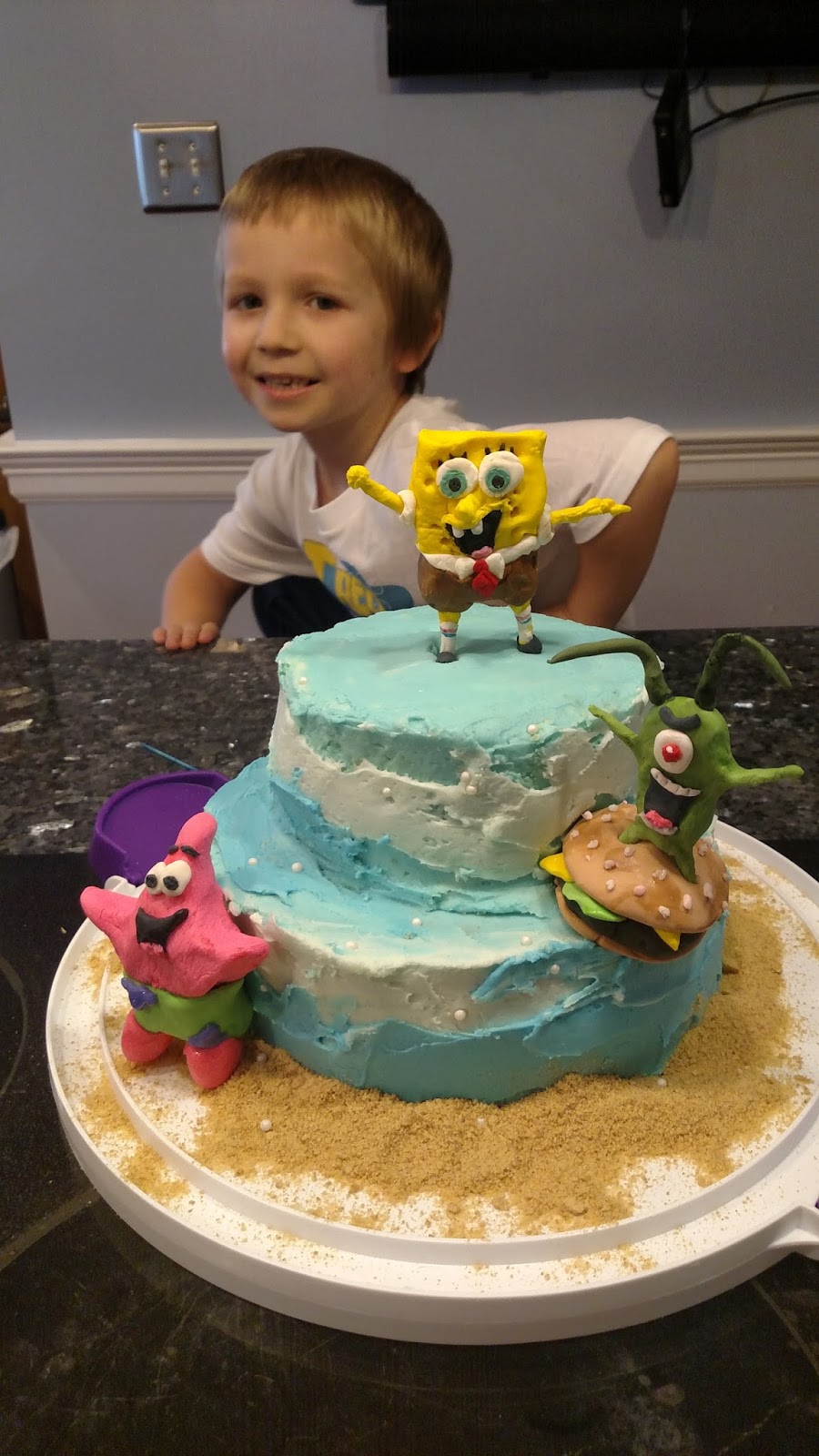 A's Cakery: SpongeBob SquarePants cake