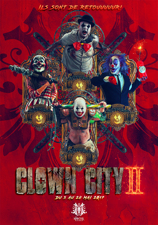 Epixod Le Blog: LE MANOIR DE PARIS - CLOWN CITY