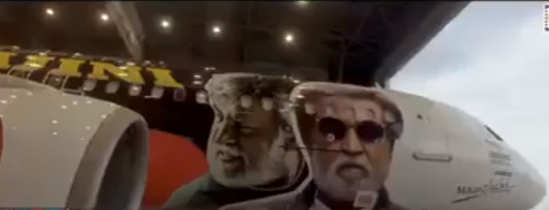 Making of the #Kabali livery @ Air Asia - Second Poster