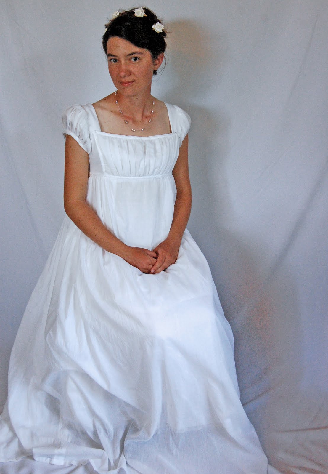 The Story of a Seamstress: Regency Ball Gown