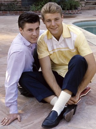 Boomer Beefcake and Bonding: David and Ricky Nelson: Teen Idols Show ...