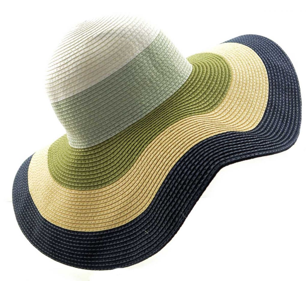 Palarii Dama: Palarie de soare, in patru culori, cu bor larg