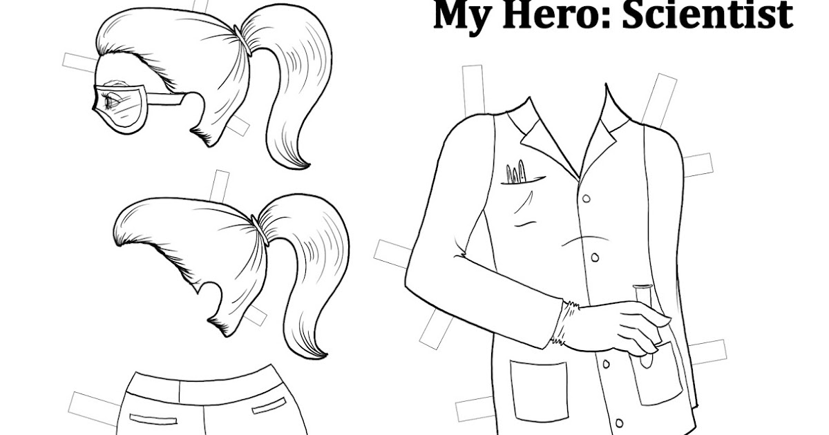 Paper Doll School: Paper Doll Collaboration 2017 - Our Heroes