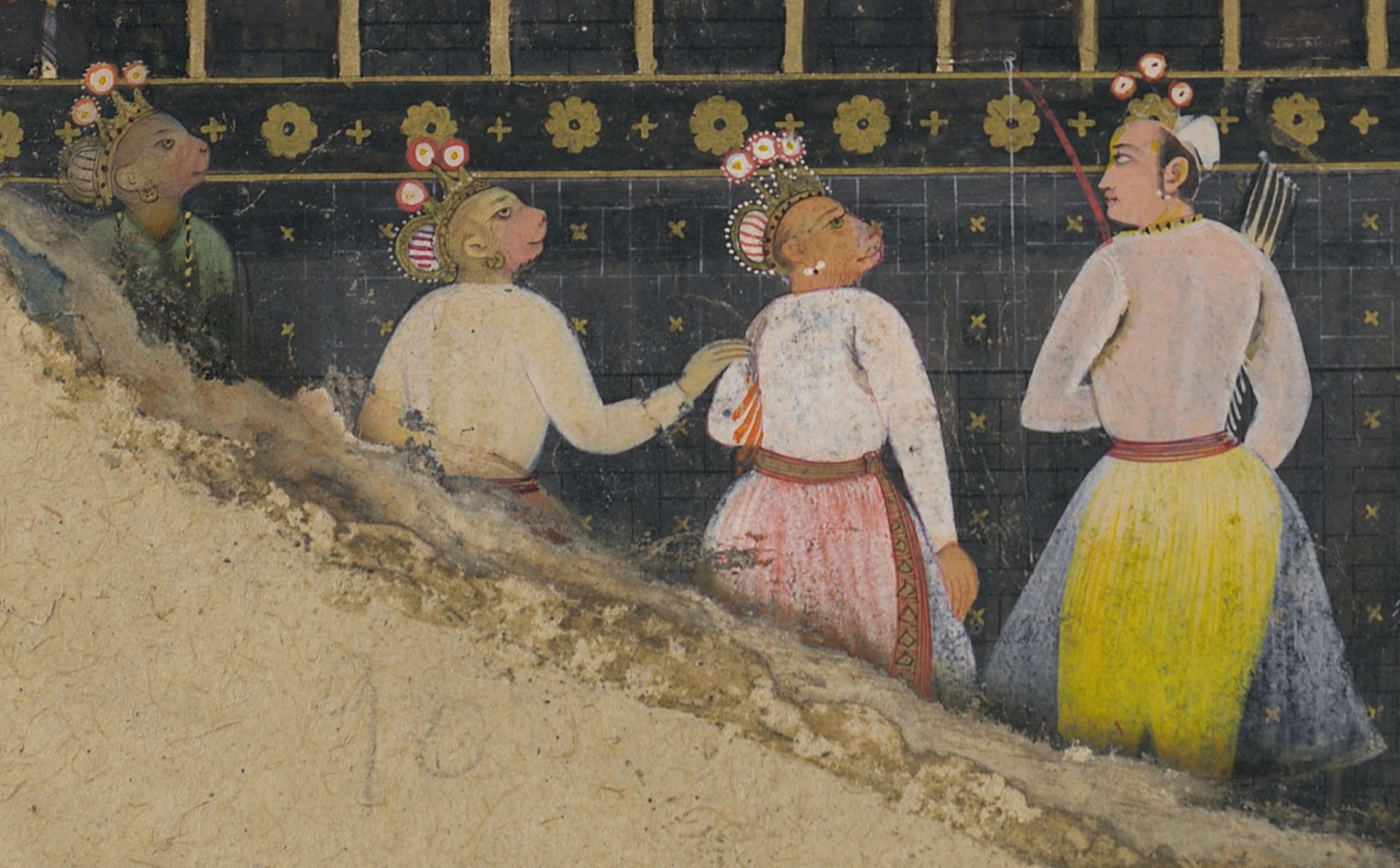 Indian Epics: Images and PDE Epics: Image: Rama, Sugriva, and Jambavan