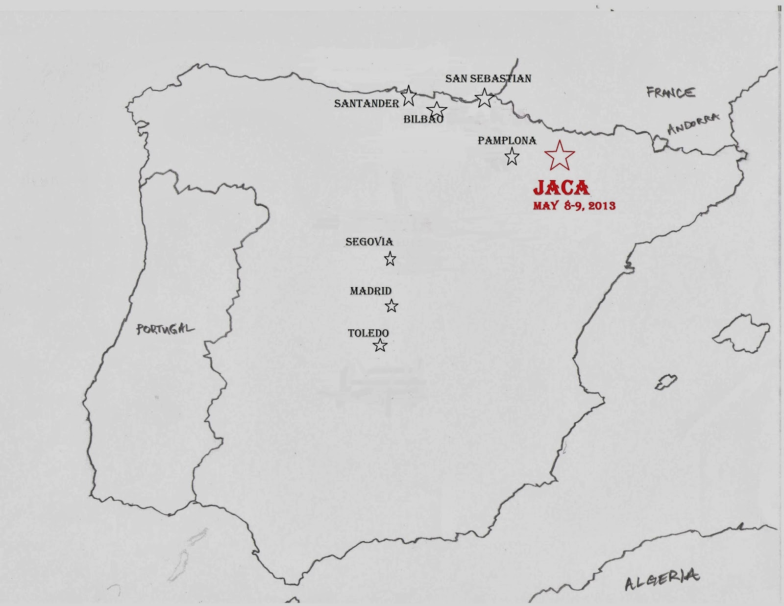 Wasatch Solo: Jaca, Spain (gateway to the Pyrenees), May 8 and 9, 2013