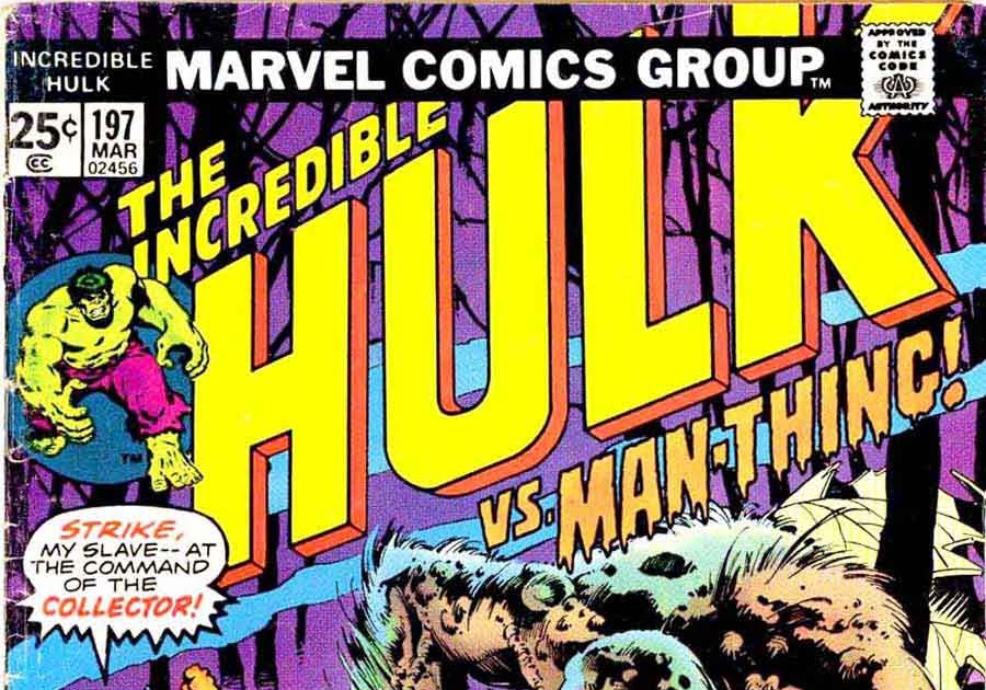 Incredible Hulk v2 #197 - Bernie Wrightson cover - Pencil Ink