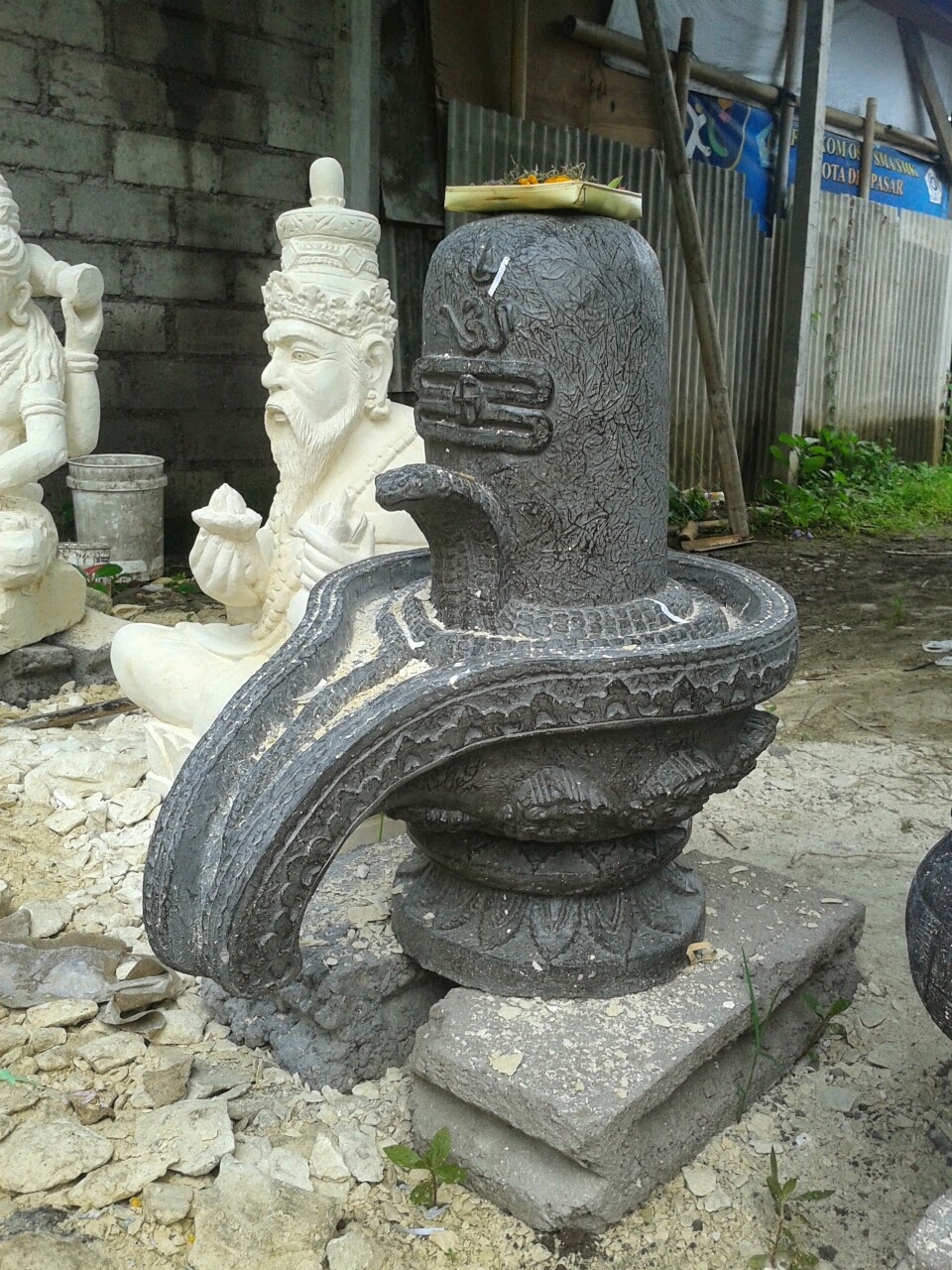 Lingga Yoni, Linggam Dewa Shiwa (Sold) - Liklik Batu Collection