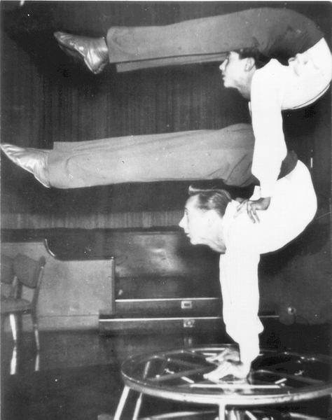 Acrobats ~ vintage everyday