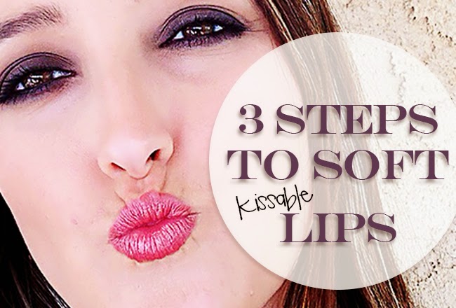 3 Steps to Soft, Kissable Lips - A Good Hue