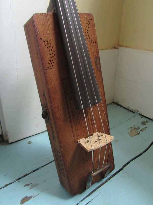 c.1900/2012 Cigar Box Violin 4/4 Scale