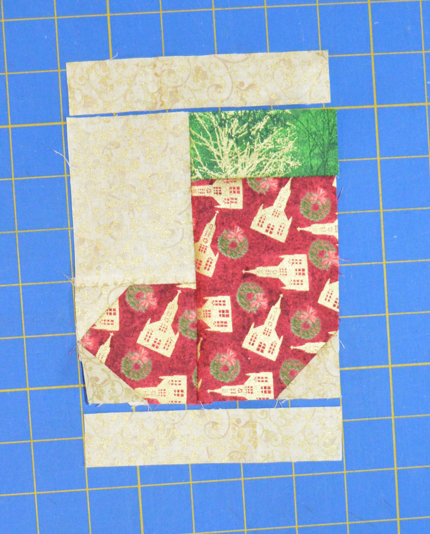 Inspired by Fabric: Silent Night Block Sampler: Day 4