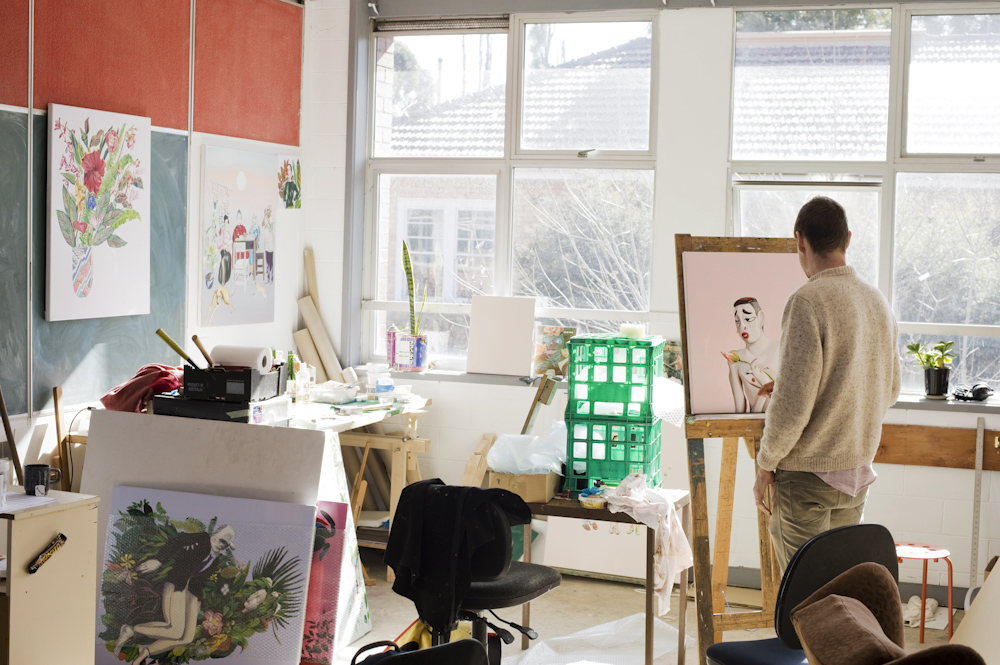 Studio Visit: Rob McHaffie, Schoolhouse Studios, Melbourne