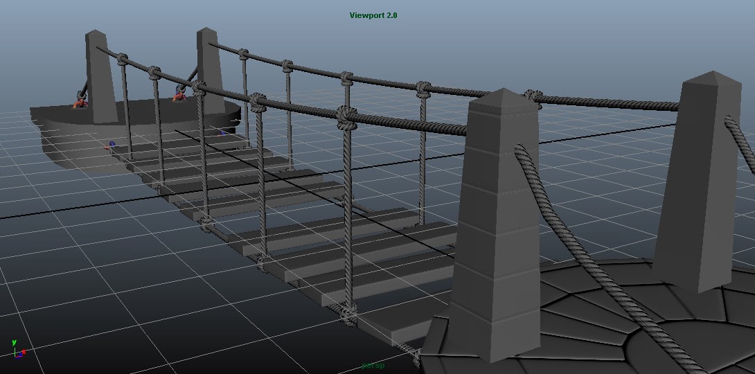 George Hind's CG Arts and Animation Blog: Maps Part 2: Rope Normal Map