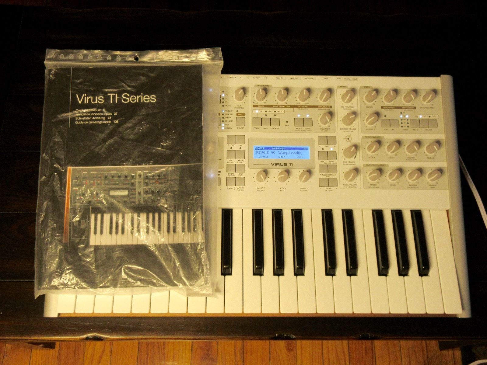 MATRIXSYNTH: Access Virus TI 2 Polar Keyboard Synthesizer