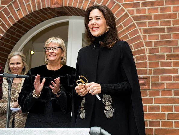 Princess Mary opens news Mothers Help's House in Vesterbro