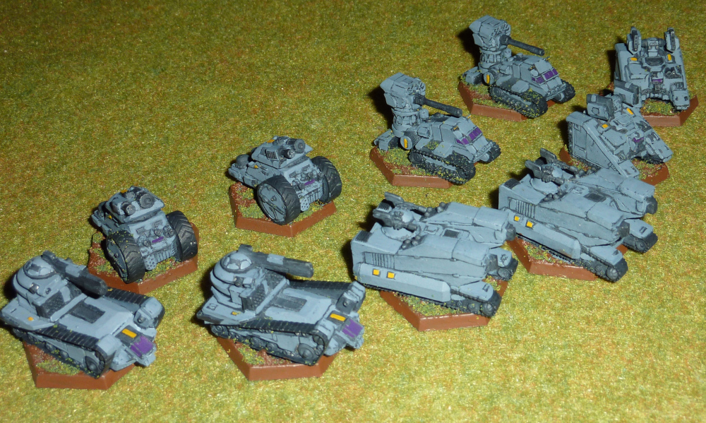 The Analogue Hobbies Painting Challenge: From StuartL - Battletech ...