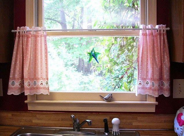 Curtain Ideas: Curtains kitchen bay windows ideas