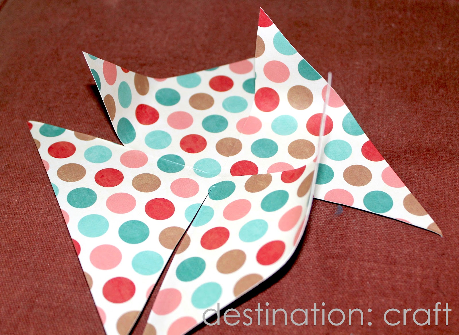 Destination: Craft: Paper Pinwheels Binder