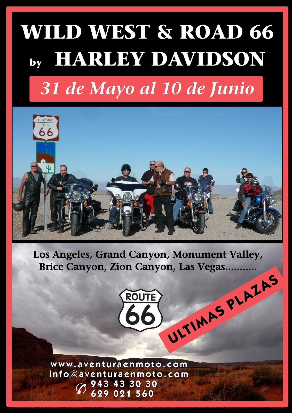 ruta 66 y costa oeste 2010