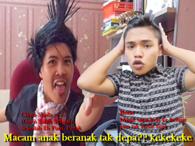 BOBO PEWARIS CIKGU SHIDA - LEKAT LEKIT STORY