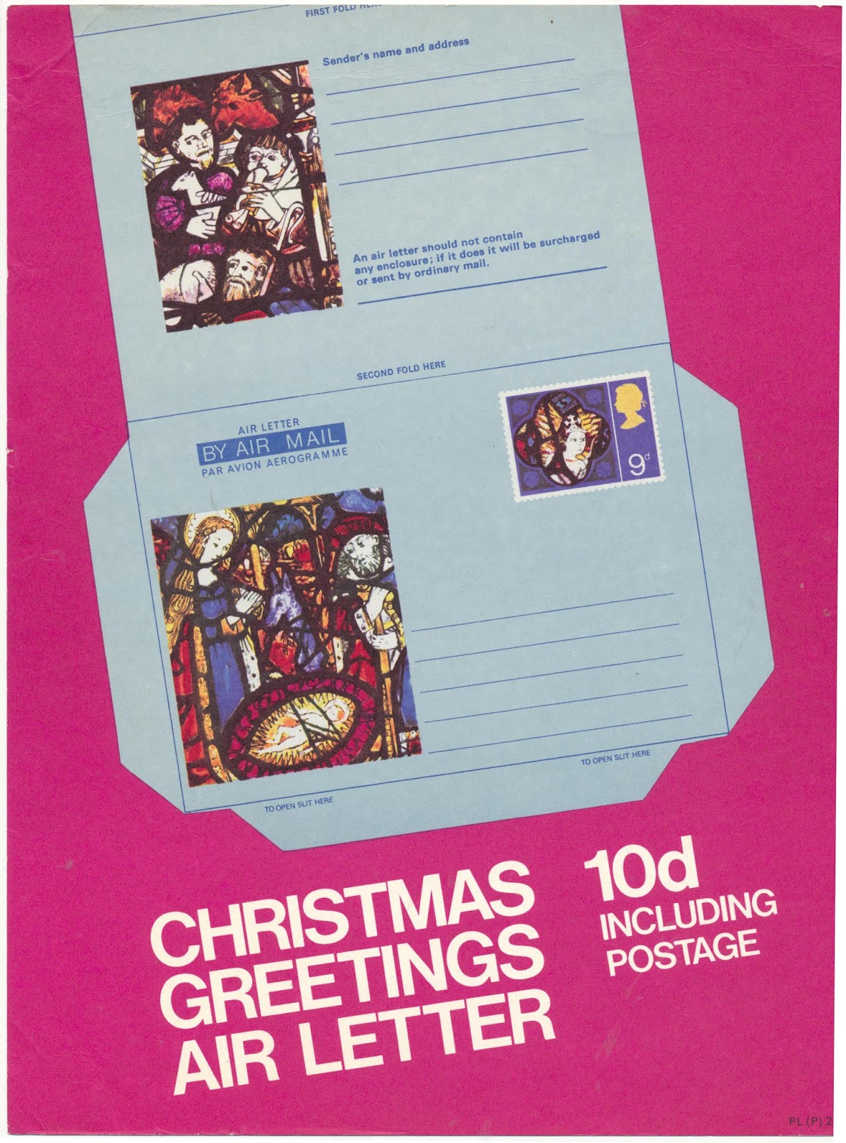 Aerogrammes & Airletters - Philatelic Archeology: UK: 1970 Christmas ...