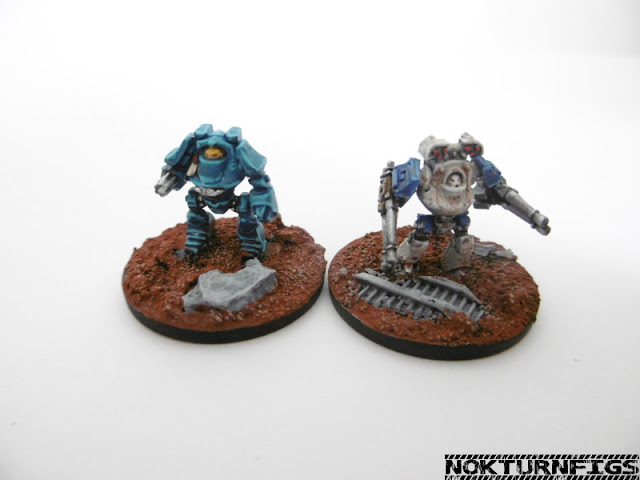 NokturnFig's: World Eaters Contemptor Dreadnought : Test mini.