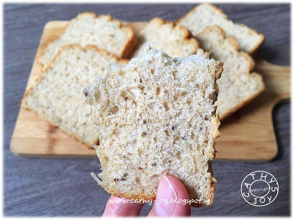 cathy's joy: Wholemeal Bread ~ 17hrs Pre-fermented Sponge Dough