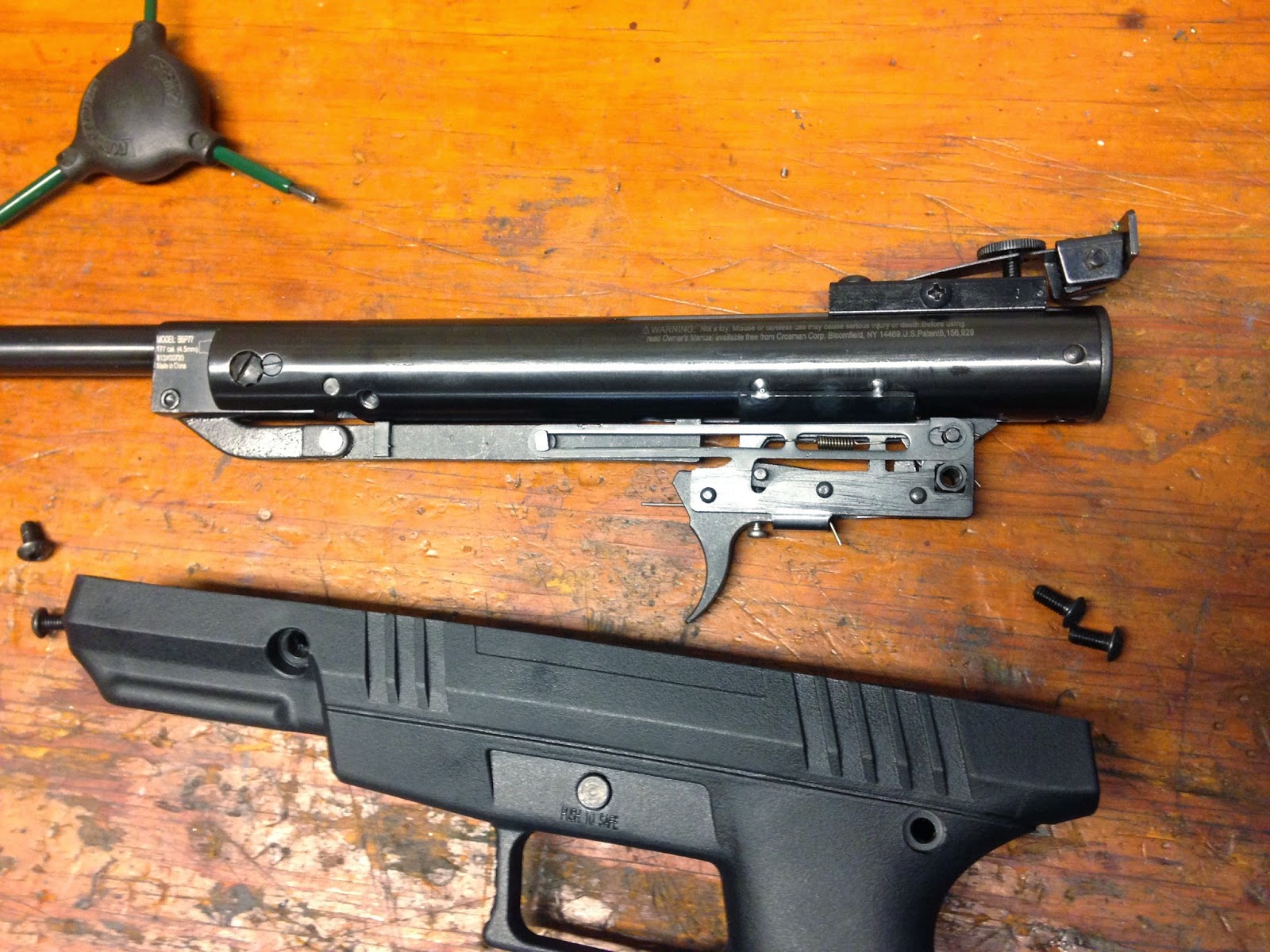 Another Airgun Blog: Benjamin Trail Nitro Piston Pistol--Part 1
